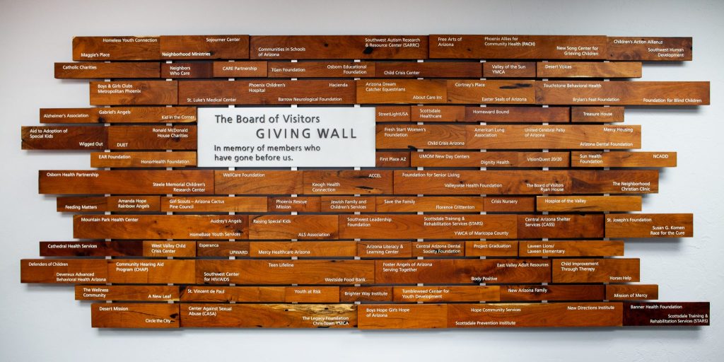 The Board of Visitors - Arizona’s oldest women’s charitable organization